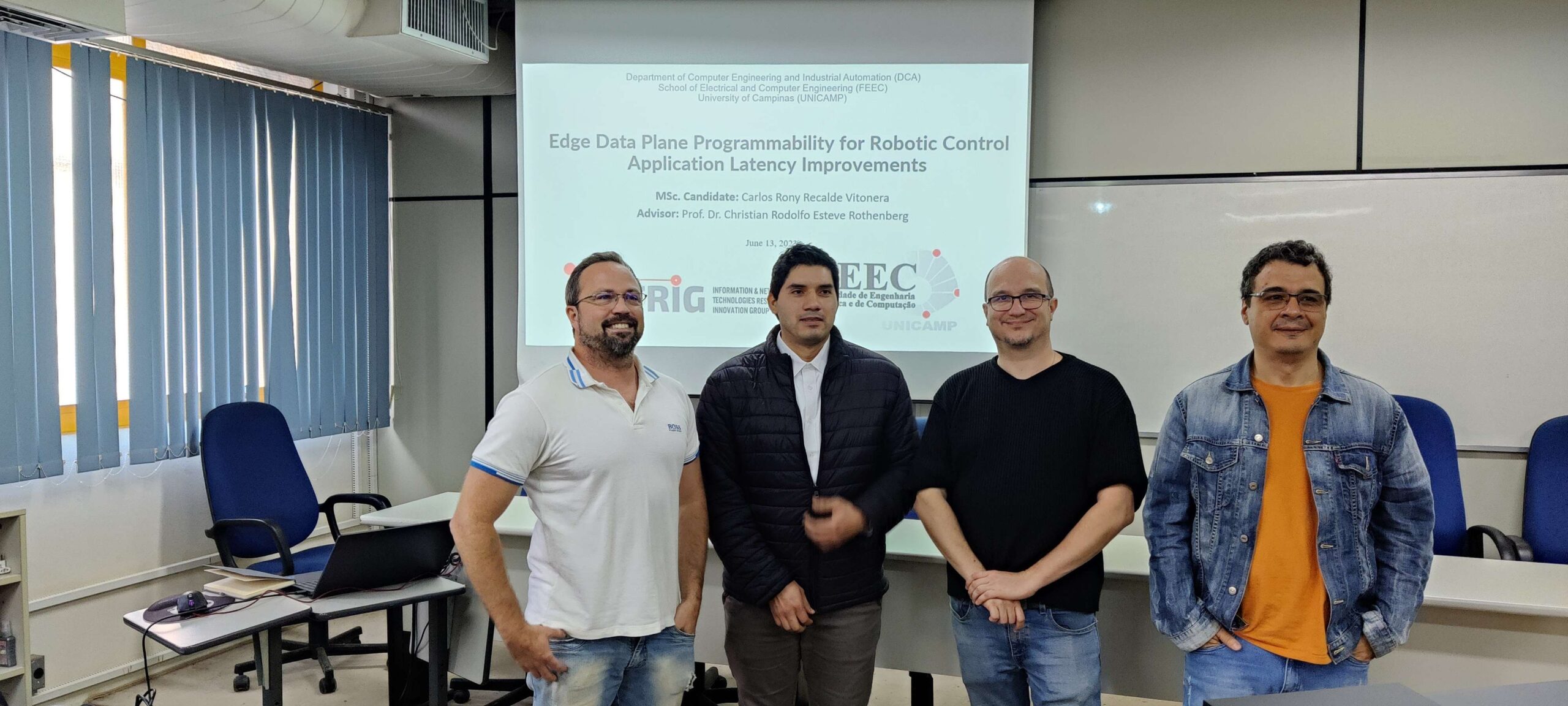 MSc Defense of Rony Recalde - INTRIG :: Information & Networking ...
